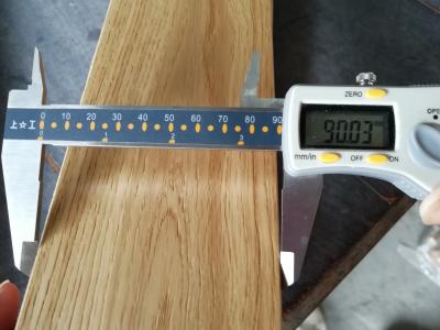 China Selected Grade oak Chevron Parquet Flooring In Natural Color Matt style for sale