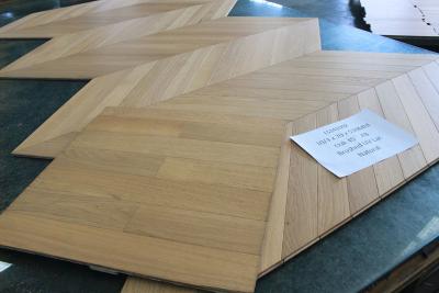 Chine Width 70mm Natural Euro Oak Engineered Wood Flooring Size 530x70x10/4mm AB Grade à vendre