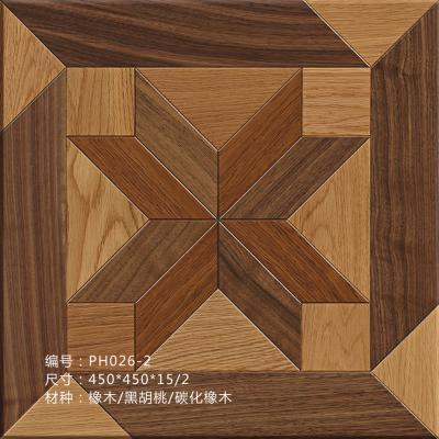 China Durable Parquetry Tiles Panels In Engineered Wood Flooring Customization for sale