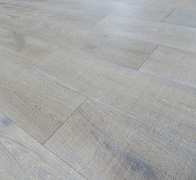 China Character European Oak Engineered Wood Flooring Width 220mm Grade ABCD for sale
