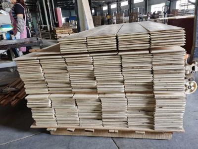 China rustic oak 3-layers engineered wood flooring with chatter mark for sale