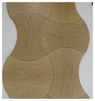 Chine Les dalles en bois de parquet d'art dans le plancher en bois machiné par chêne, peuvent être coutume produite à vendre