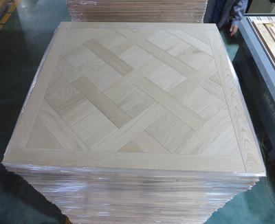 China Unfinished Oak Versailles Panels Flooring With Internal Bevels for sale