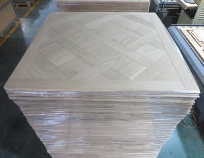 China Unfinished Oak Versailles Panels Flooring With Internal Bevels for sale