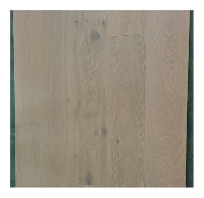 China smoked Character European Oak wide plank engineered wood flooring, color DSCU-03 for sale