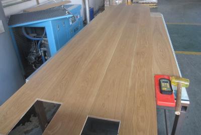 China 3 layers Vanished  & brushed French Oak Engineered Wood Flooring AB grade to Italy for sale