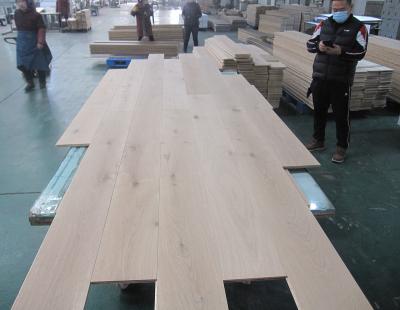 China 3 layers unvanished French Oak Engineered Wood Flooring, CD Grade for sale