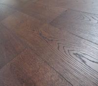 China Mocha stained Oak Engineered Hardwood Flooring, selected ABC for sale