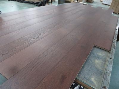 China Mocha stained Oak Engineered Hardwood Flooring, selected ABC for sale