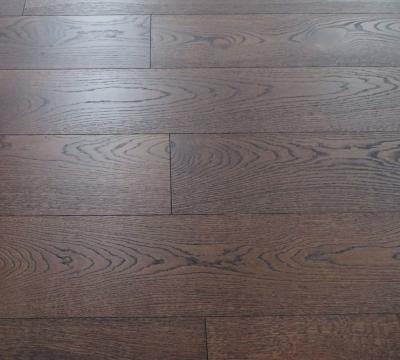 China Mocha stained Oak Engineered Hardwood Flooring, selected ABC for sale