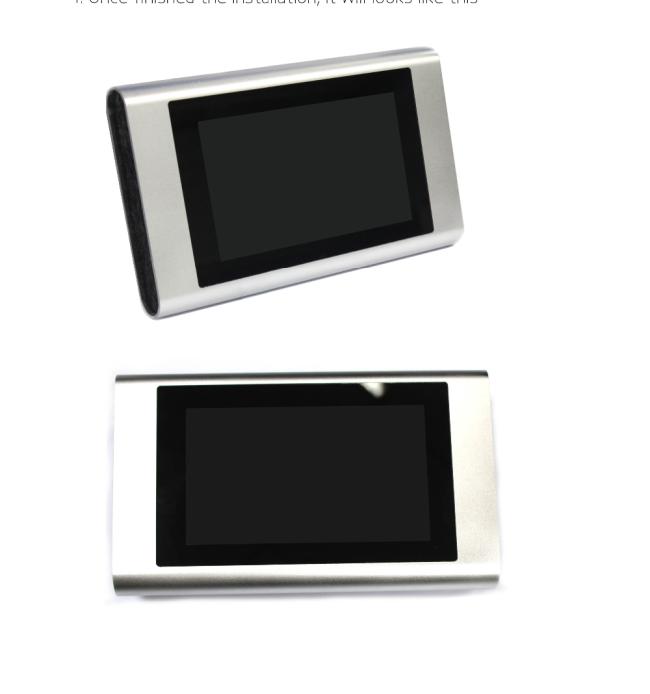 POE Aluminum Tablet PC For Door Alarm And Control System
