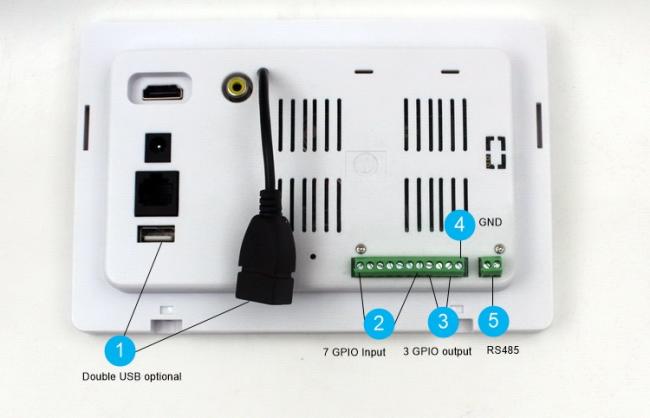 In Wall Android Tablet With RS232 POE