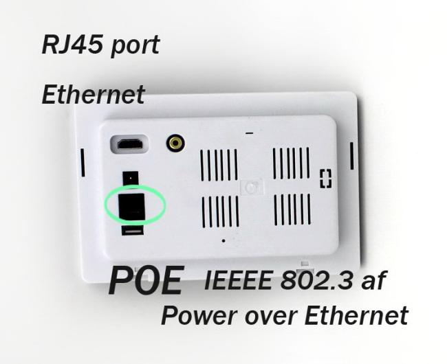 7 Inch Intelligent House Android Touch Panel PC With RJ45 POE Wifi