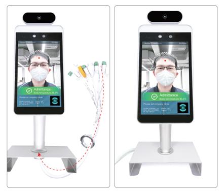 Building Automation Android Terminal 8 inch 800*1280 LCD IPS Screen With RFID Reader