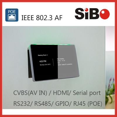 China Android OS Customized 7 Inch Industrial Wall Mount Touch Screen For Intelligent Building System for sale