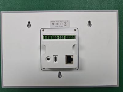 China New White Color 10 inch Android POE Tablet Control Touch Panel with Wall Mount,LED light,Relay,RS232,RS485 for sale