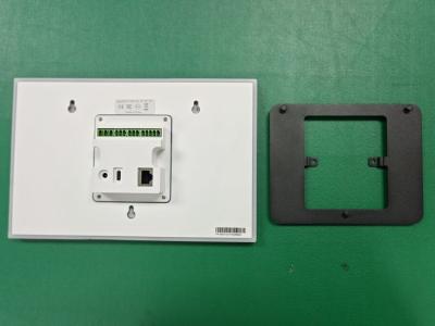 China New White Color 10 inch Android POE Tablet Control Touch Panel with Wall Mount,LED light,Relay,RS232,RS485 for sale