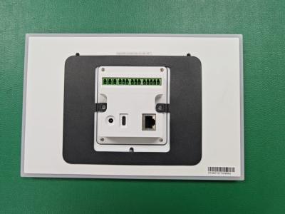China New White Color 10 inch Android POE Tablet Control Touch Panel with Wall Mount,LED light,Relay,RS232,RS485 for sale