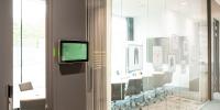 China 7 Inch LED Light Touch Screen In Wall Smart Home Android POE Back Ethernet Panel PC for sale