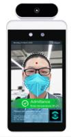 China Face recognition body temperature detector access control 8 Inch aluminum Android LCD screen for sale
