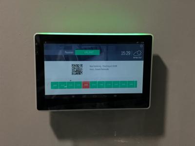 China HVAC Control Touch Panel Android OS 7 Inch Power Over Ethernet Industrial Wall Mount Tablet PC for sale