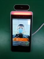 China Real Time Live Face Recognition Display 8 Inch Temperature Detecting Android Tablet Wall Mountable for sale