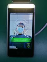 China Real Time Live Face Recognition Display 8 Inch Temperature Detecting Android Tablet Wall Mountable for sale