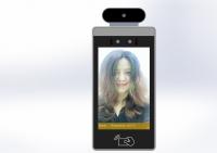 China Customized Desktop Standing Mount Face Identified Temperature Detect Android POE Tablet Access Control Solution for sale