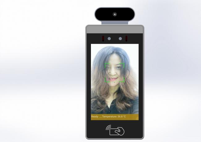 8 Inch Facial Recognition Android No Contact Kiosk 800*1280 LCD Monitor