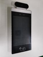 China Wall Mount Enclosure 8 Inch Android LCD Panel with Temperature Metering Camera support IC NFC Card Face Recognition for sale