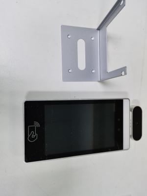 China Desktop Standing 8 Inch Access Control Panel Temperature Meter Facial Identification Android OS Monitor for sale