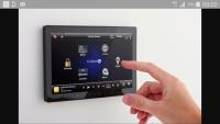 China Room Control 7 Inch Embedded Wall White Color Android Tablet Ethernet POE Without Camera for sale