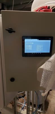 China High Qualified Industrial Management Terminal Android OS Wall Mount Tablet PoE Ethernet Power for sale