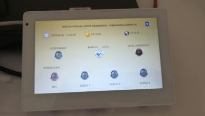 China 7 inch White Color Thinner Smart Home Loxone Android POE Wall Tablet Customized I/O Interface for sale