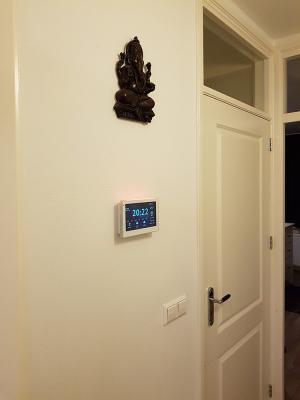 China Smart House Light Control 7" Flush Wall Android OS Touch Panel POE Tablet PC for sale