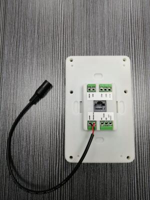 China Customized Proximity Light Sensor Terminal 5 Inch Recessed Wall Android Touch Screen POE RS485 Option for sale