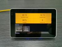 China Small Control Terminal Wall Mount Android Based 5 Inch POE No Button Touch Screen for sale