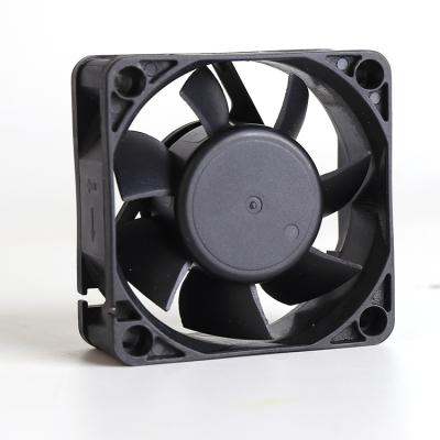 China High Cfm 60mm Dc Fans 60x60x25 Dc Cooler Fan 6025 12v 24v Dc Brushless Cooling Fan Made in China for sale