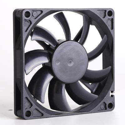 China Customized 8015 Mm Low Noise Dc Axial Fan 12v 4pin Fg With Pwm 3000rpm Hydraulic Bearing Industrial Cooling Fan 80*80*15mm for sale