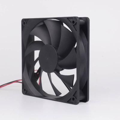 China Customizable 12v 0.95a Mini Dc Brushless Axial Flow Ventilation Fans 120x120x25mm Electric Motor Cooling Ball Bearing Odm for sale