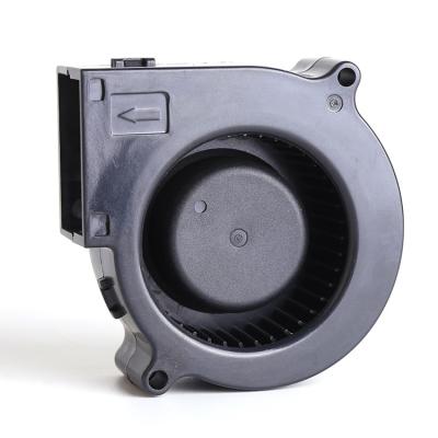 China Oem Odm Obm 7530 Bldc Dc Brushless Mini Blower 75mm Pwm Fireproof Industrial Exhaust Fan 12v 24v 4000rpm Centrifugal Blower Fan for sale