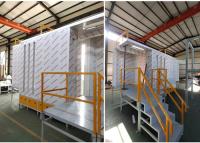 China Steel Substrate Powder Coating Spray Booth Small Footprint Long Service Life for sale