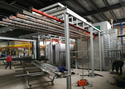 Cina Linea industriale di Oven For Compact Electrostatic Spraying della macchina di rivestimento della polvere dello SpA in vendita