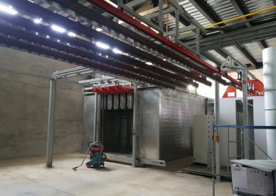 Cina Linea industriale di Oven For Compact Electrostatic Spraying della macchina di rivestimento della polvere dello SpA in vendita