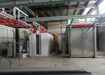 Cina Linea industriale di Oven For Compact Electrostatic Spraying della macchina di rivestimento della polvere dello SpA in vendita