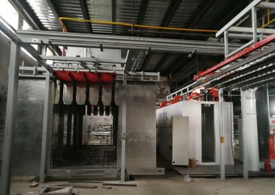 Cina Linea industriale di Oven For Compact Electrostatic Spraying della macchina di rivestimento della polvere dello SpA in vendita