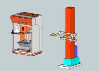 China High Efficiency Automatic Powder Feed System For Powder Coating Booth for sale