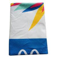 China Custom 100% Polyester Microfiber Quick Dry Beach Towel 70x140cm Private Label for sale