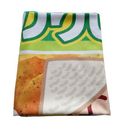 Chine Serviette de plage imprimée légère de séchage rapide imprimée belle par bande dessinée de microfiber de 70*140 cm à vendre