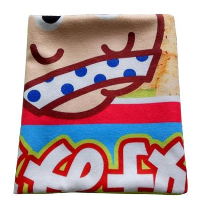 Chine Serviette de plage imprimée légère de séchage rapide imprimée belle par bande dessinée de microfiber de 70*140 cm à vendre